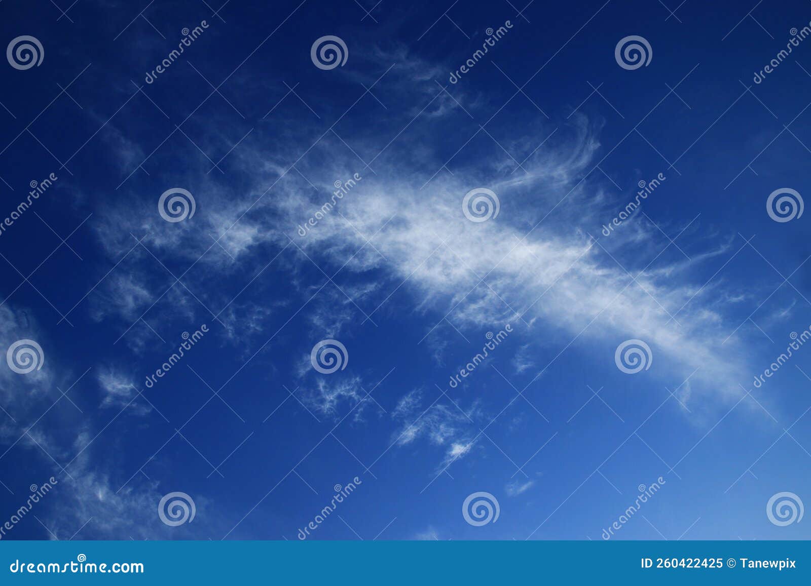 The Sky Was Bright, with Clouds Moving Beautifully Stock Image - Image ...