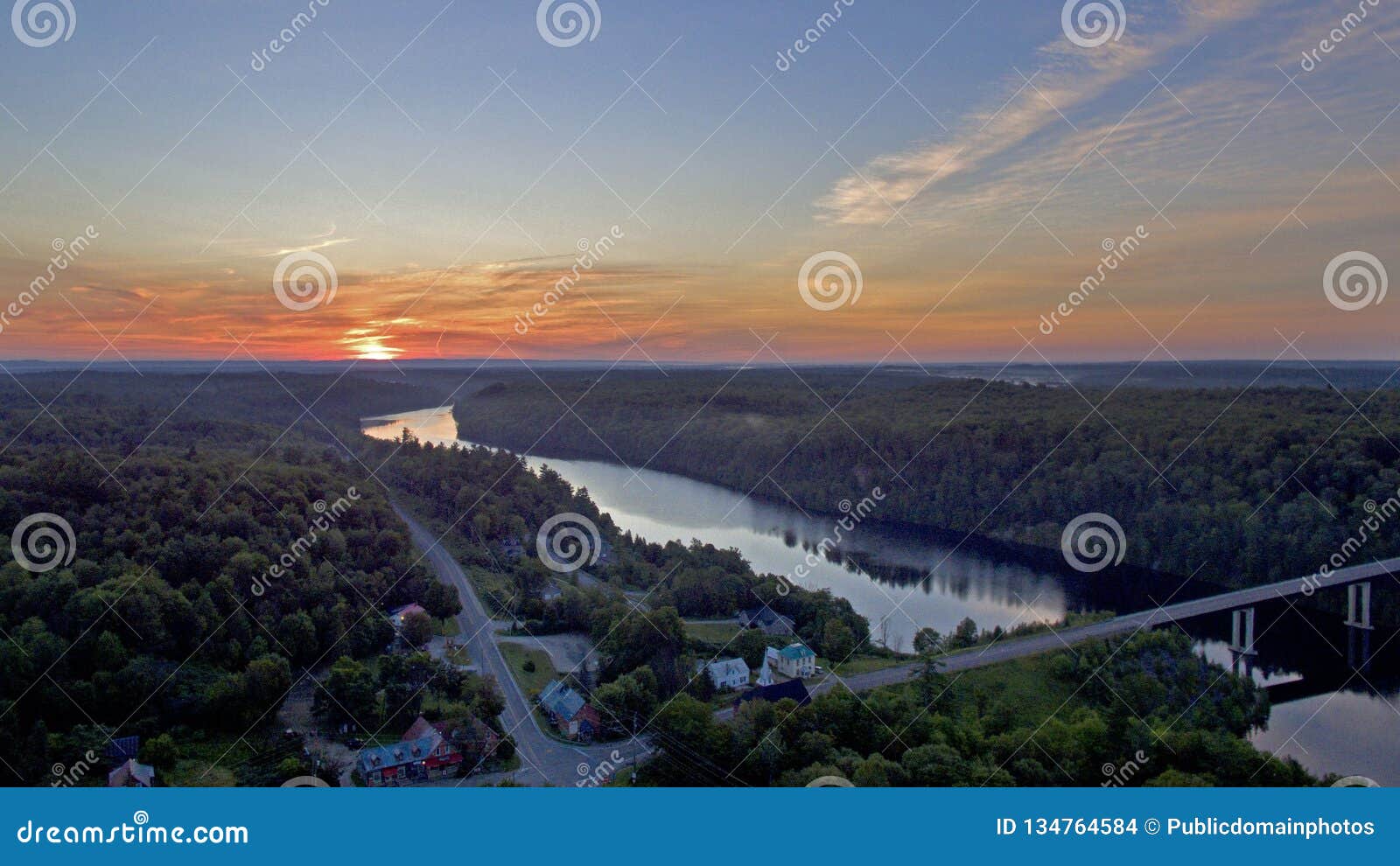 Sky, Waterway, Horizon, River Picture. Image: 134764584