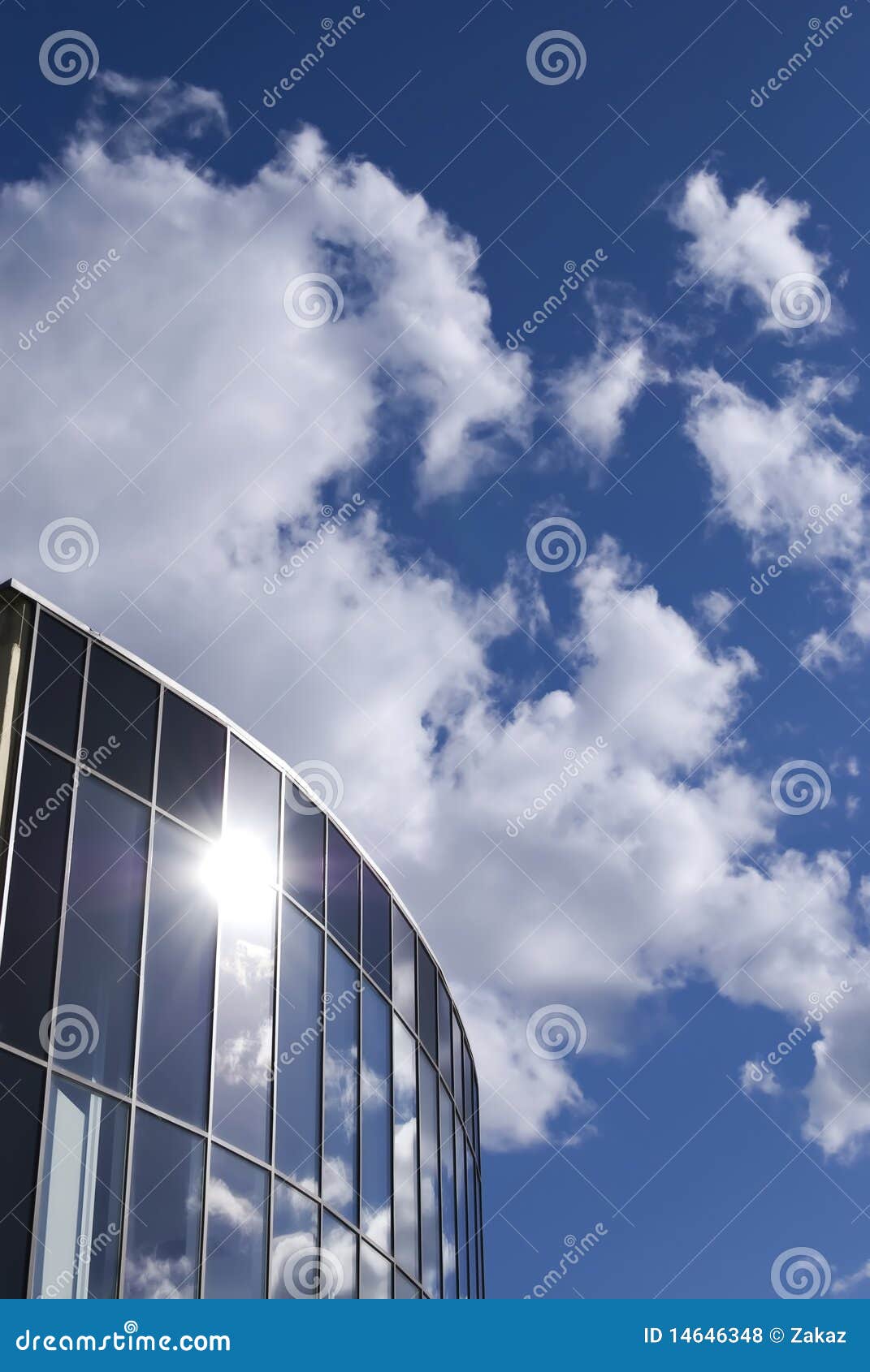 Sky in windows stock photo. Image of house, city, construction - 14646348