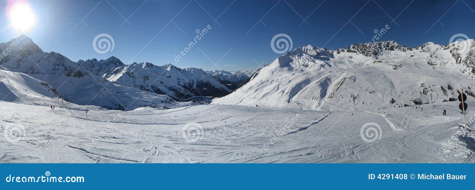 Sky in Winter in Tirol / Tyrol Stock Photo - Image of slope, snow: 4291408
