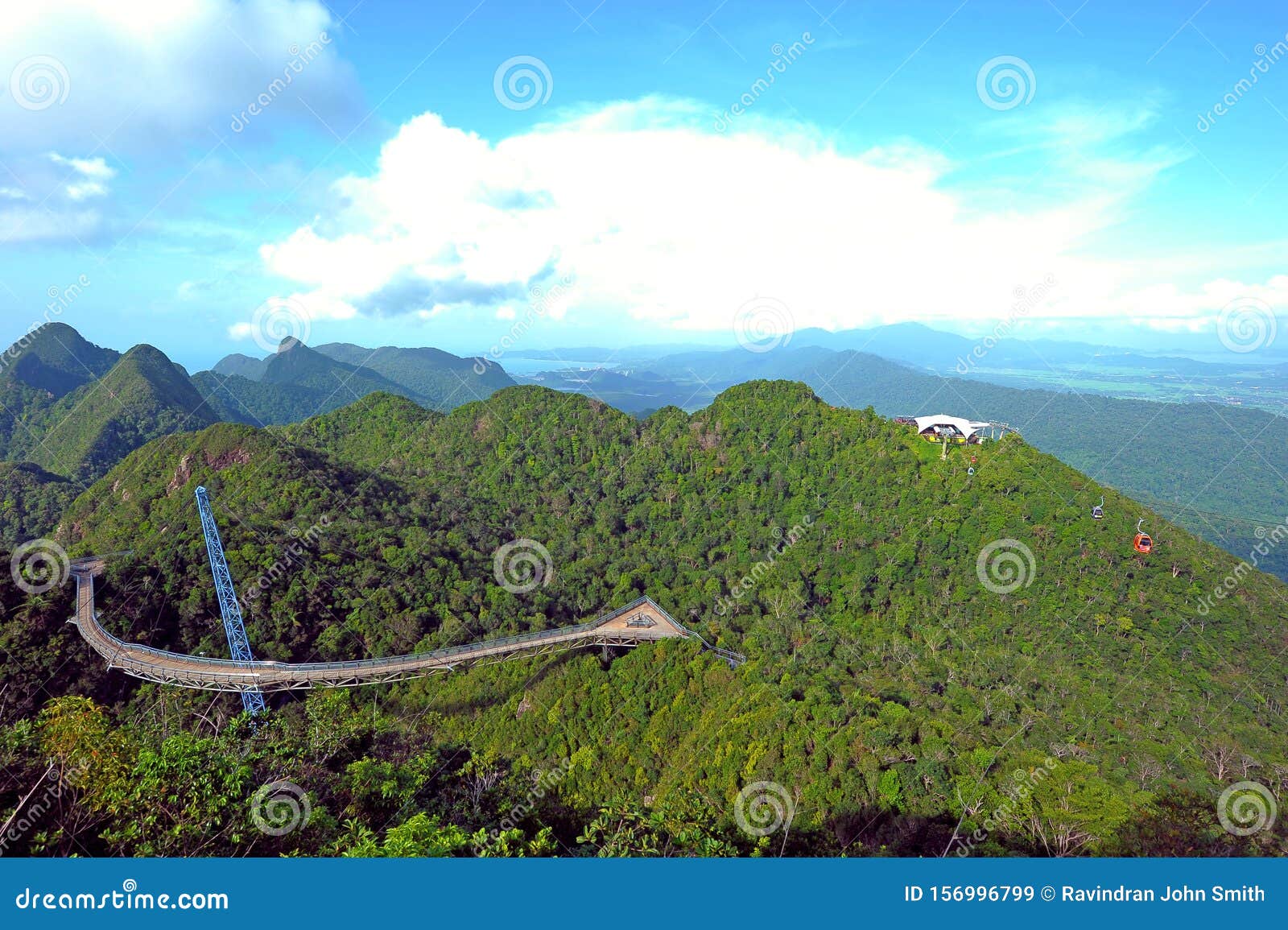 Sky Cab -Langkawi editorial stock image. Image of southeast - 156996799