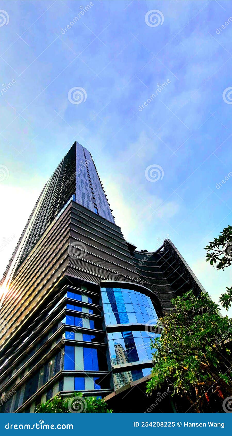 The Skycrapper stock image. Image of skycrapper, blue - 254208225