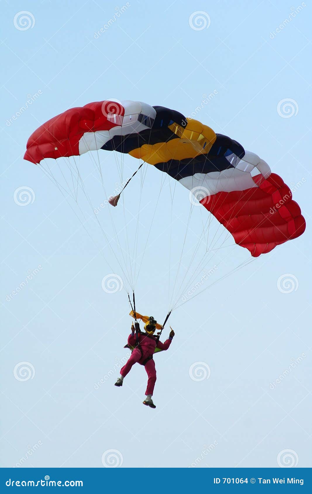 Skydiver stock photo. Image of skydiving, pursuit, recreation - 701064