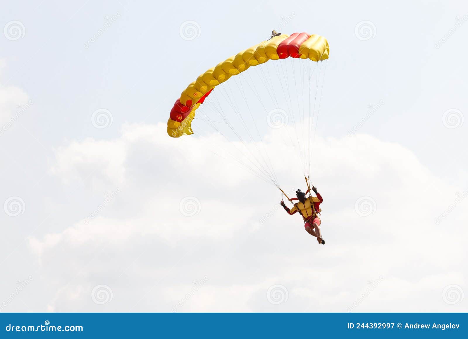 Skydiver Freedom Concept Vintage Color Stock Image - Image of skydiver ...