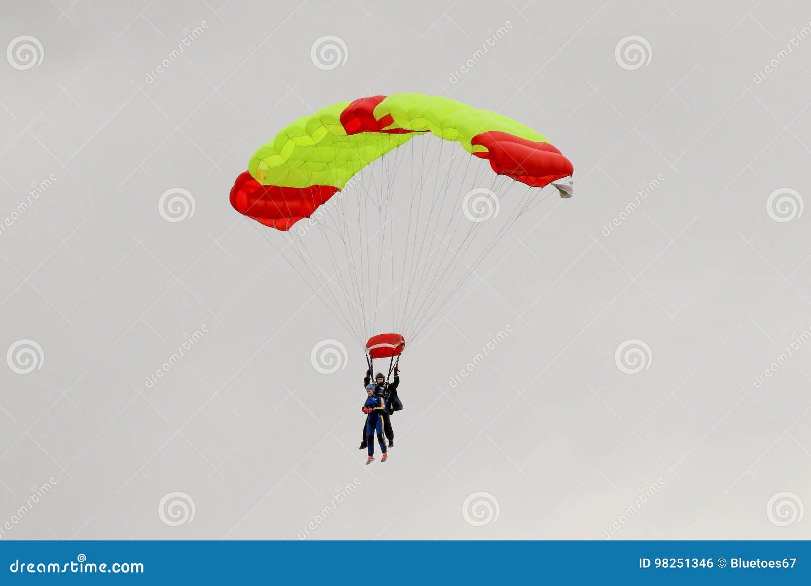 A Skydiver Performing Skydiving with Parachute Editorial Photo - Image ...