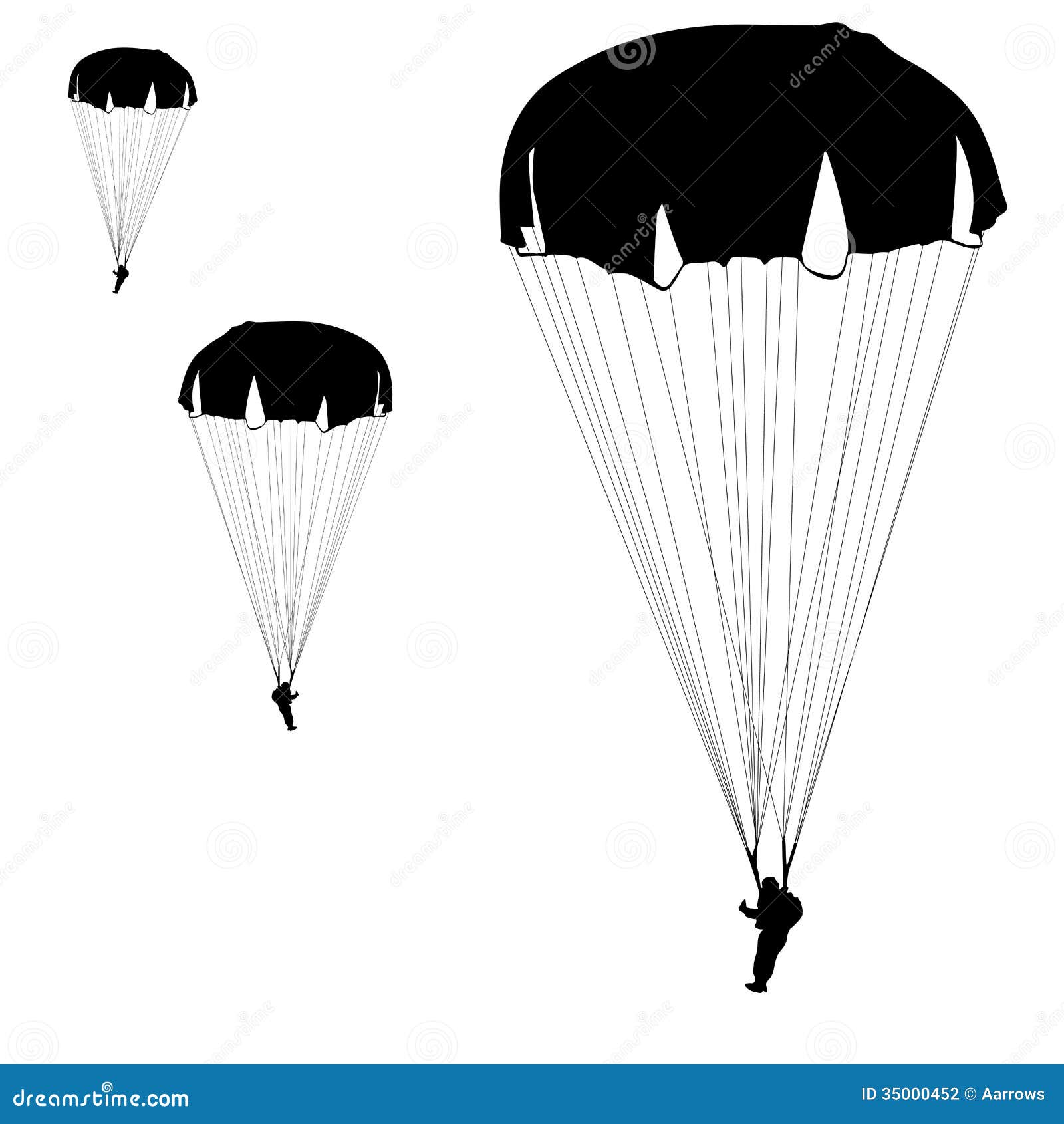 Parachute Vector Free Download
