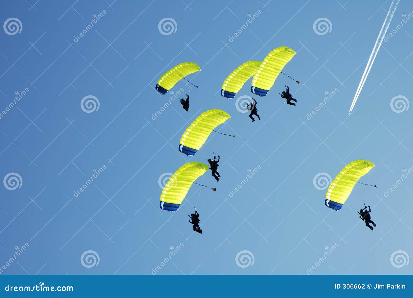 Skydiving stock photo. Image of adults, leisure, aerodynamic - 306662