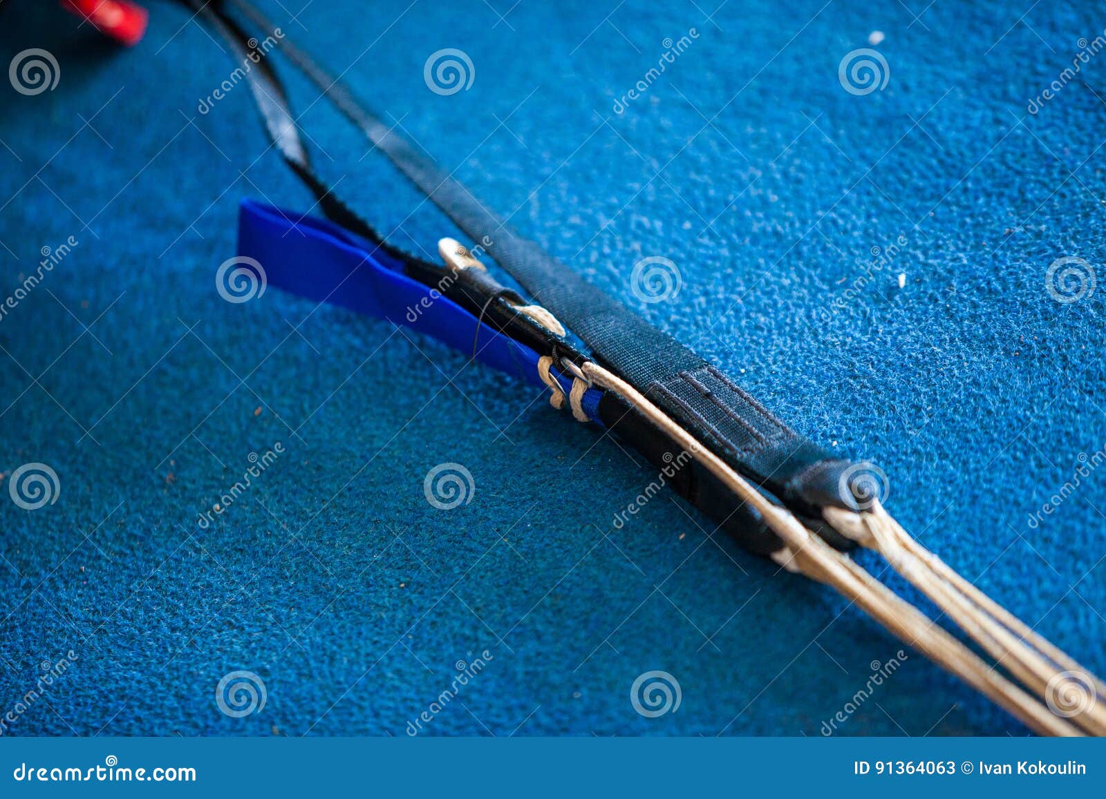 Skydiving Parachute Components Stock Image - Image of rizers, skydiving ...