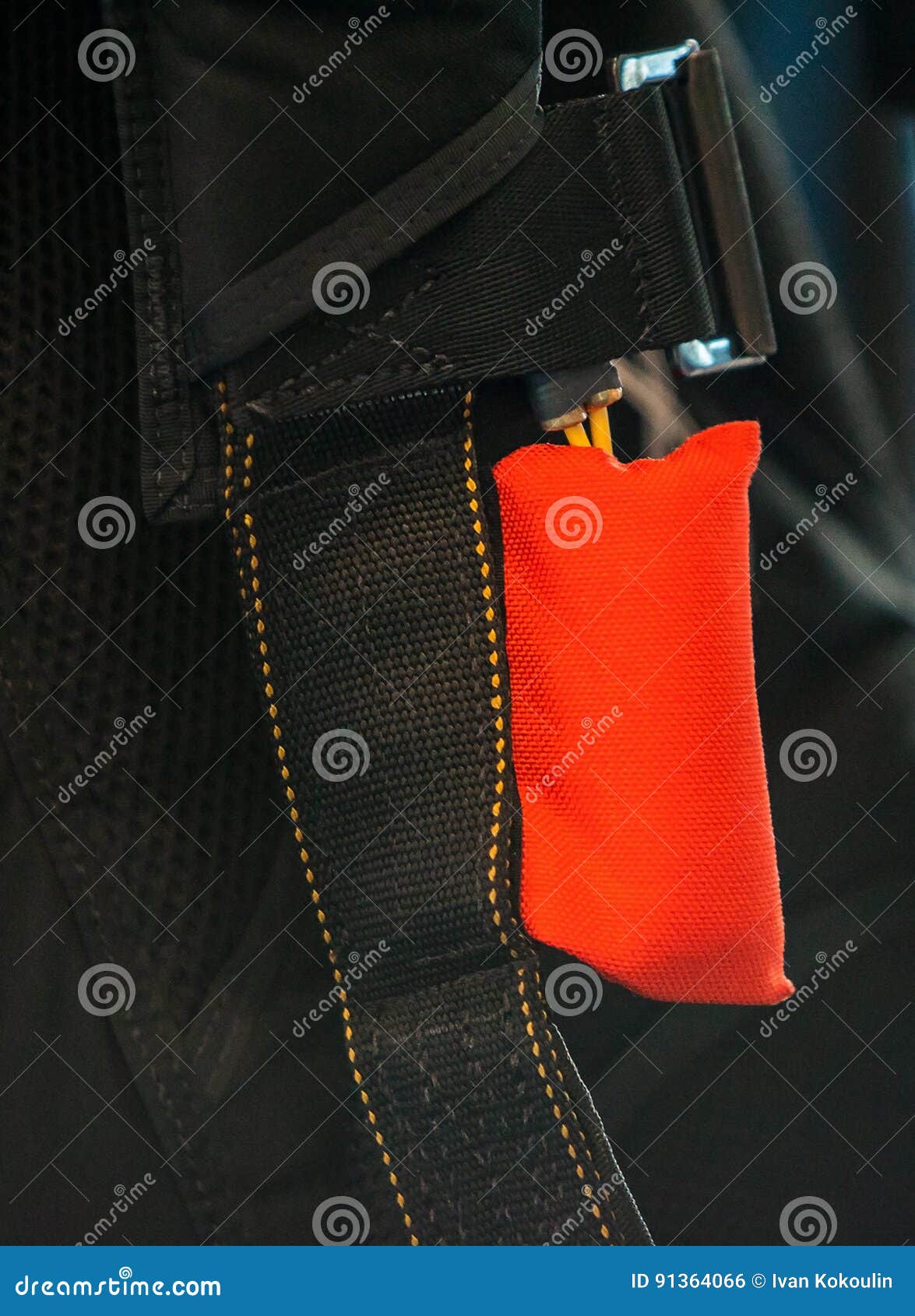 Skydiving Parachute Components Stock Photo - Image of people, person ...