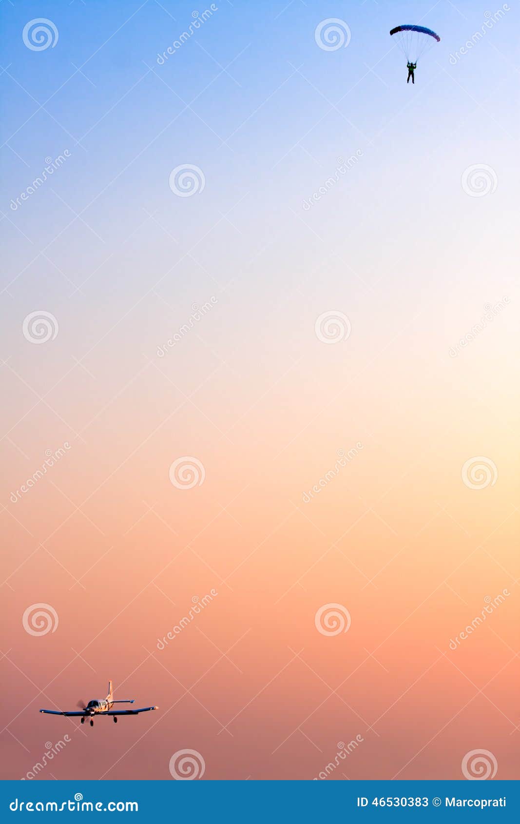 Skydiving stock image. Image of people, paragliding, mountain - 46530383