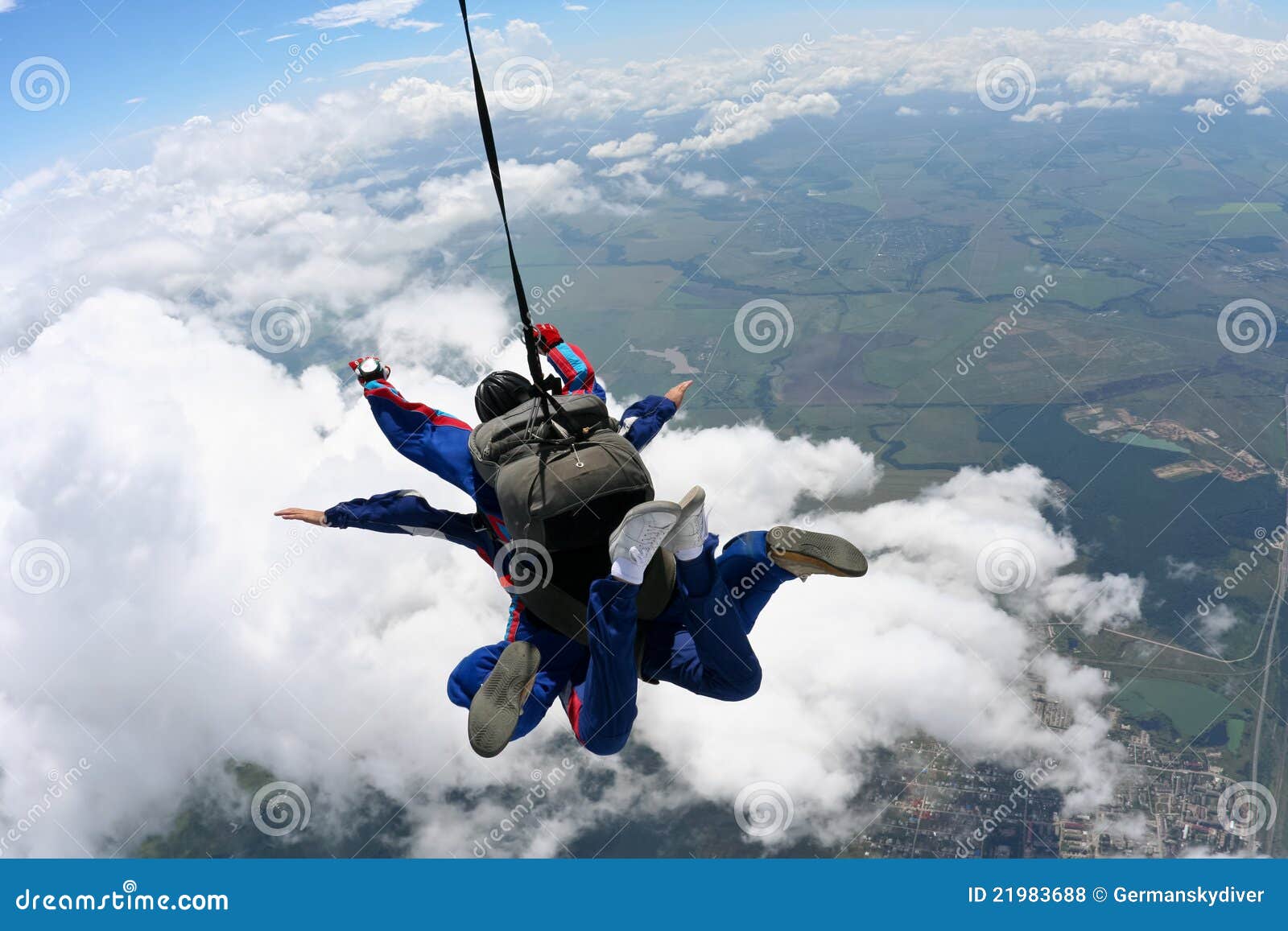 Skydiving photo stock photo. Image of skill, extreme - 21983688
