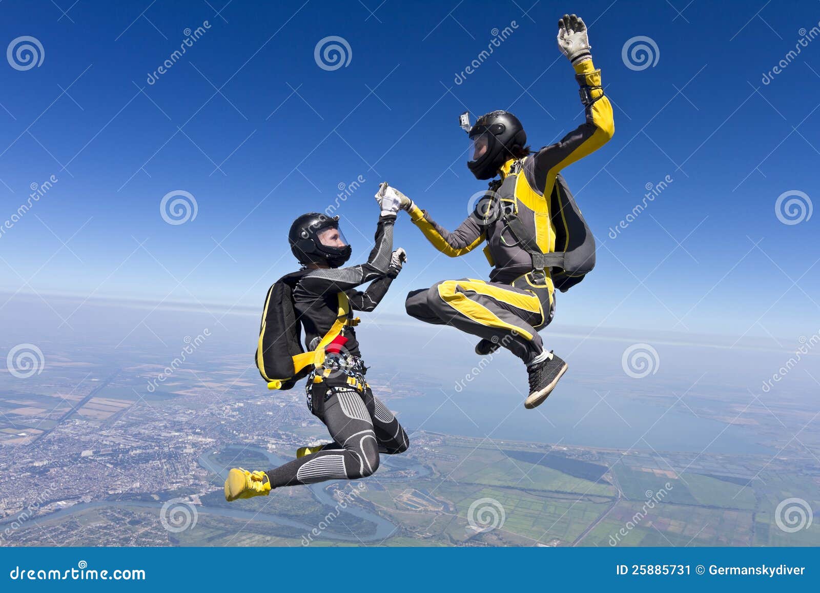 Skydiving photo. stock image. Image of skill, courage - 25885731