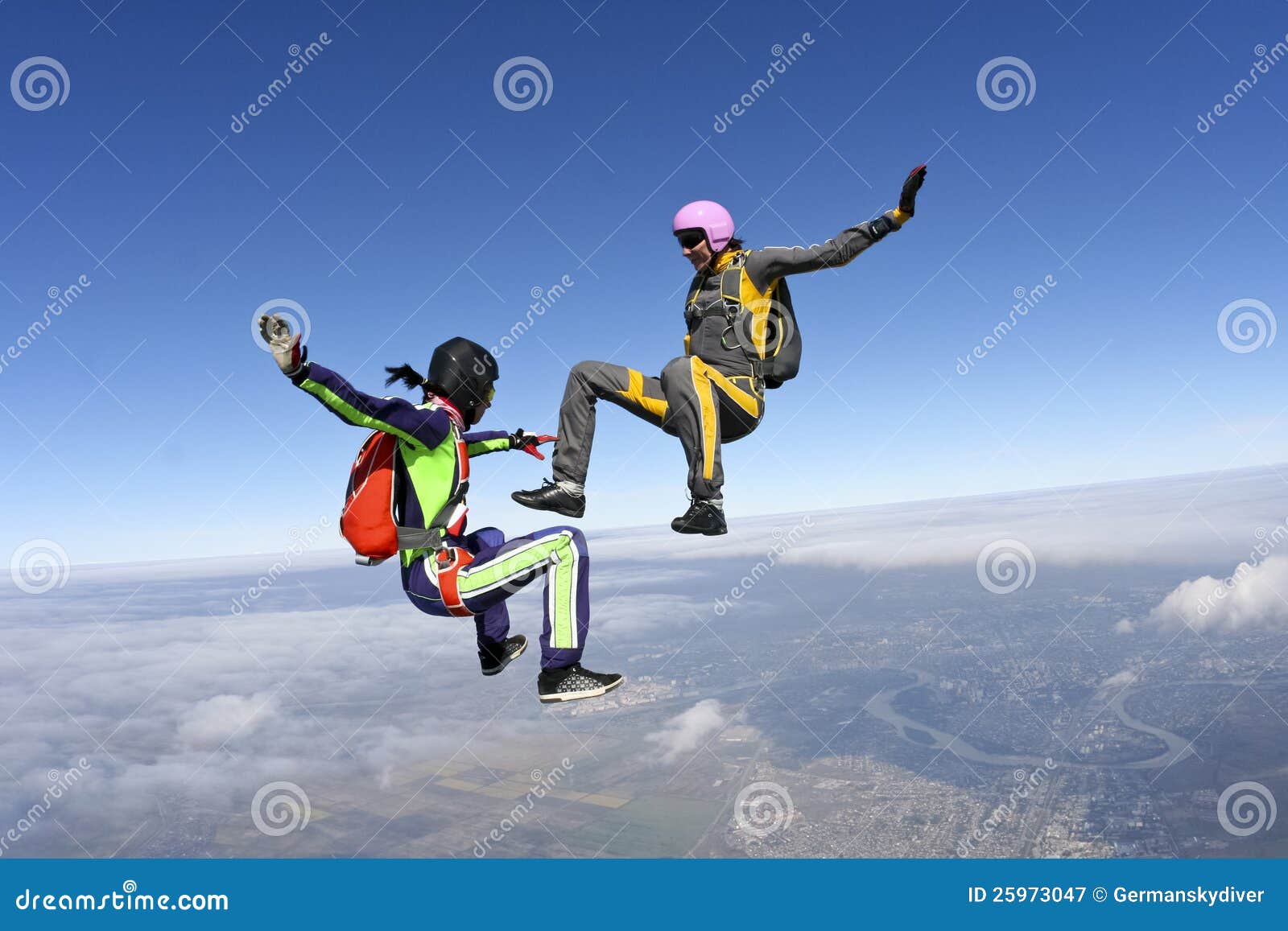Skydiving photo. stock image. Image of fall, drill, skill - 25973047