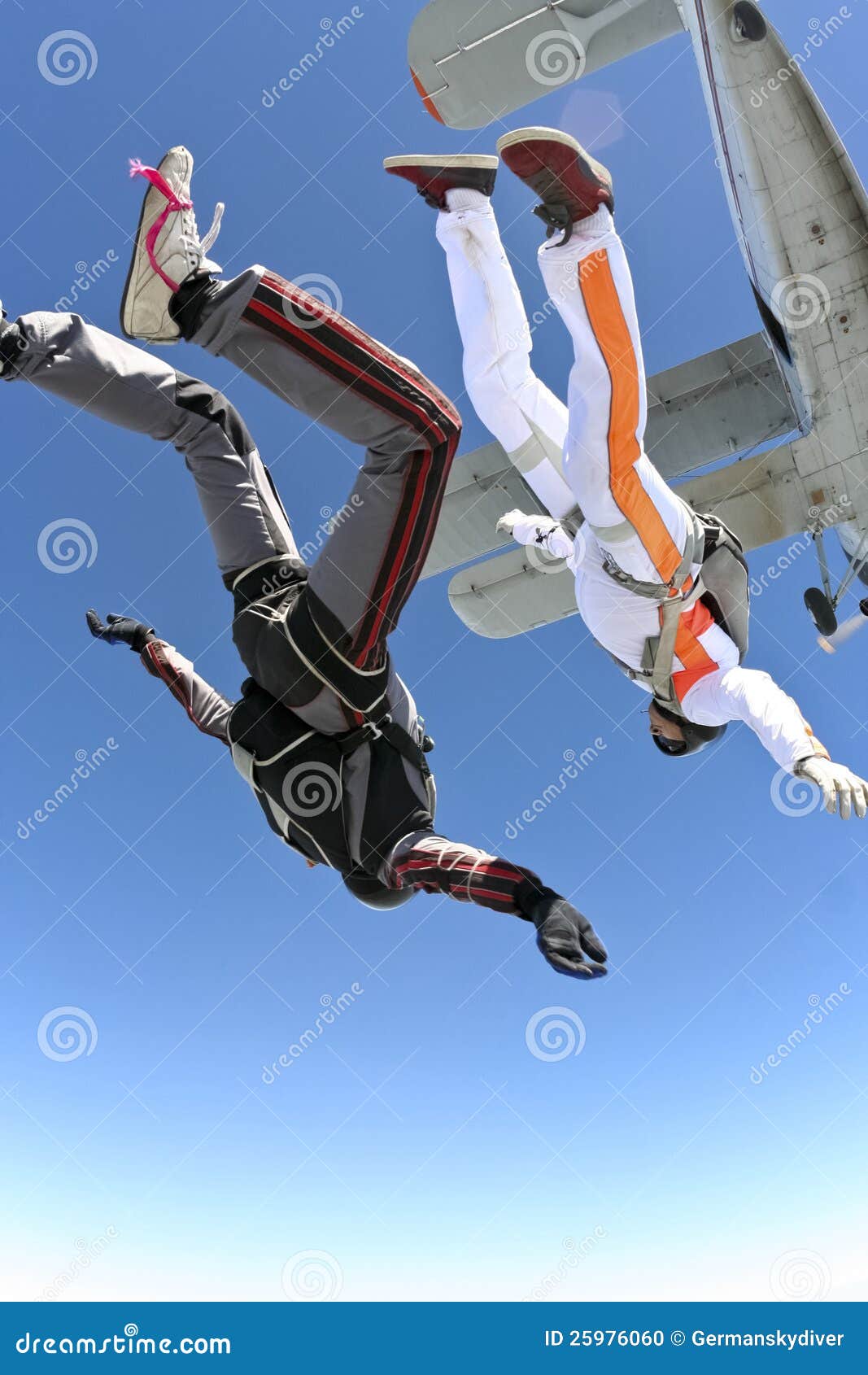 Skydiving photo. stock photo. Image of parachute, parachuting - 25976060