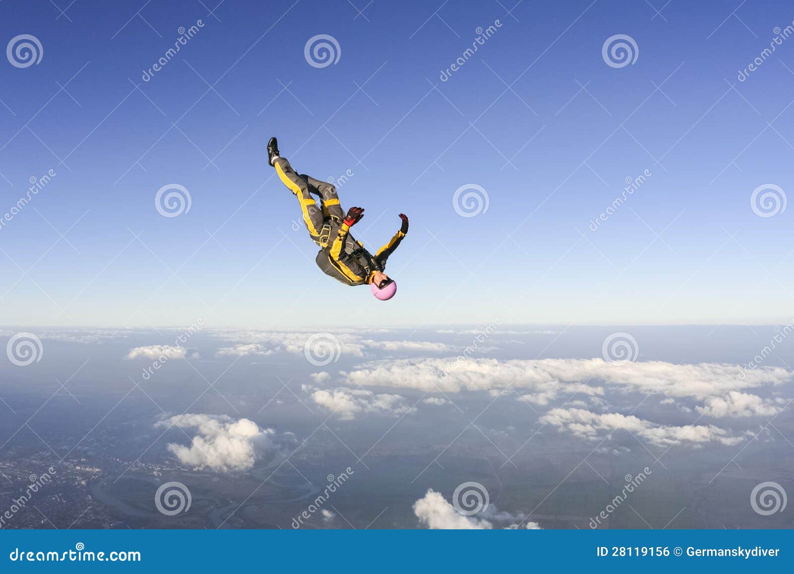 Skydiving photo. stock photo. Image of skill, hobbies - 28119156