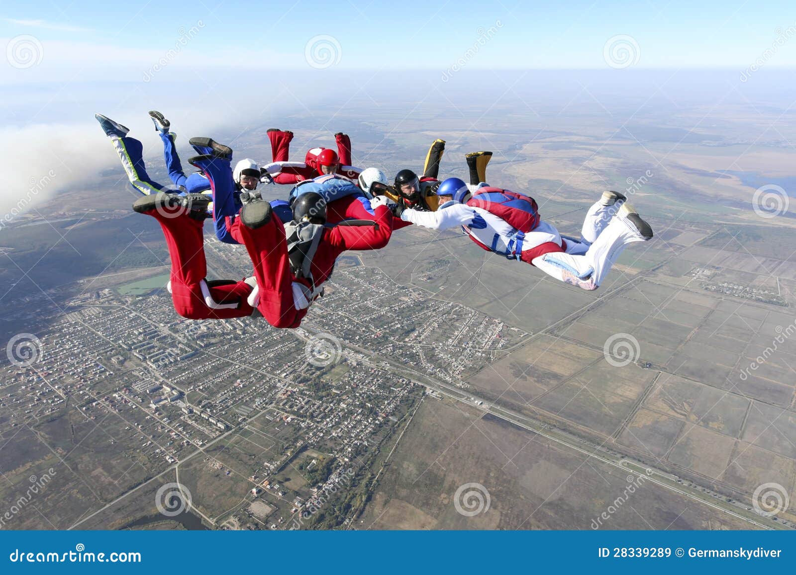 Skydiving photo. stock image. Image of courage, hobbies - 28339289