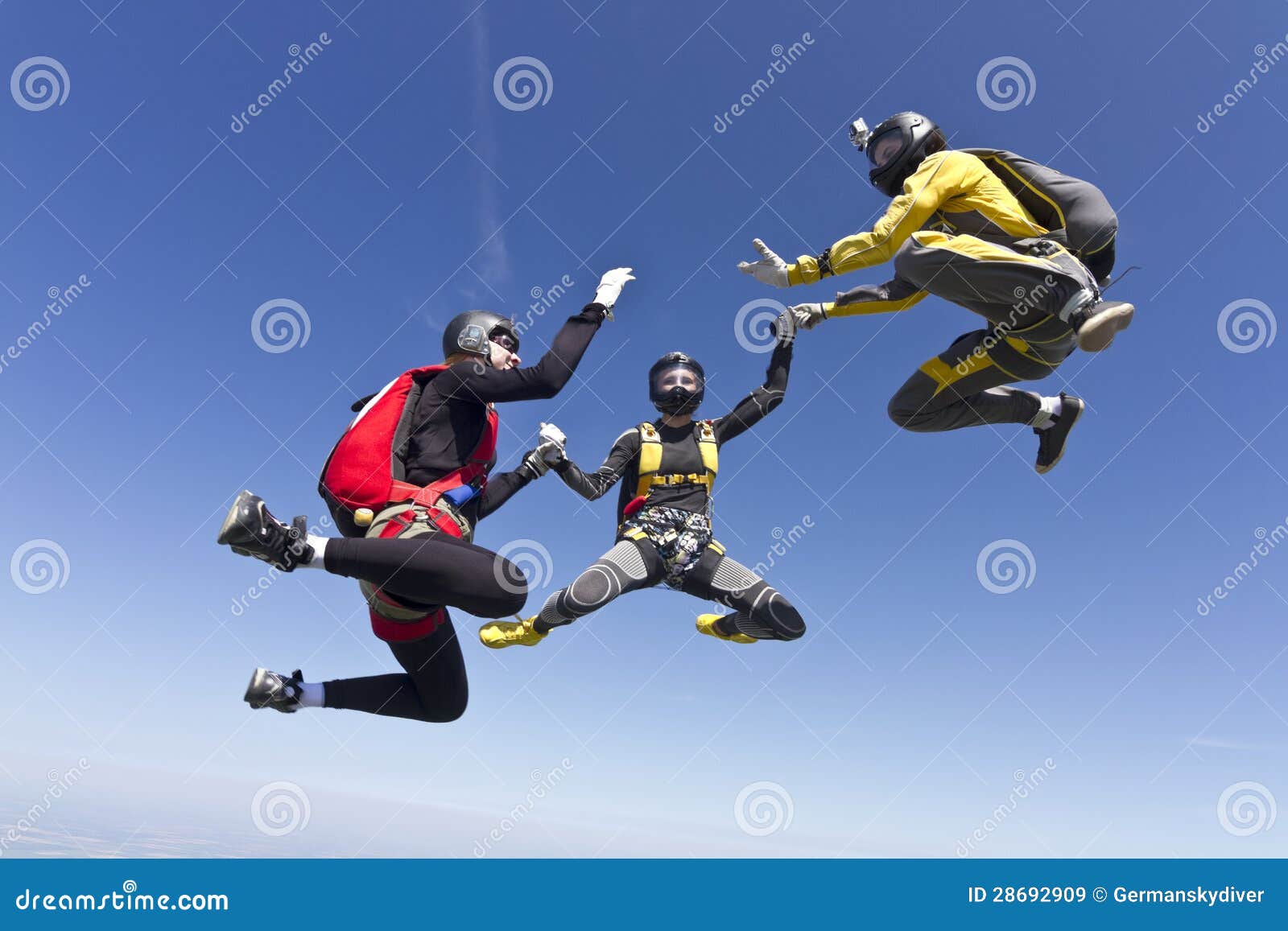 Skydiving photo. stock image. Image of parachute, height - 28692909