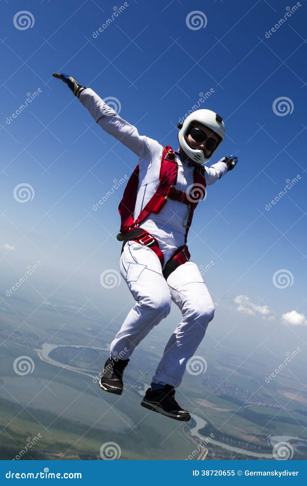 Skydiving photo. stock image. Image of extreme, fall - 38720655