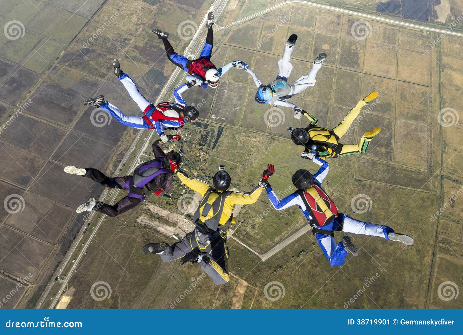 Skydiving photo. stock image. Image of jumping, courage - 38719901