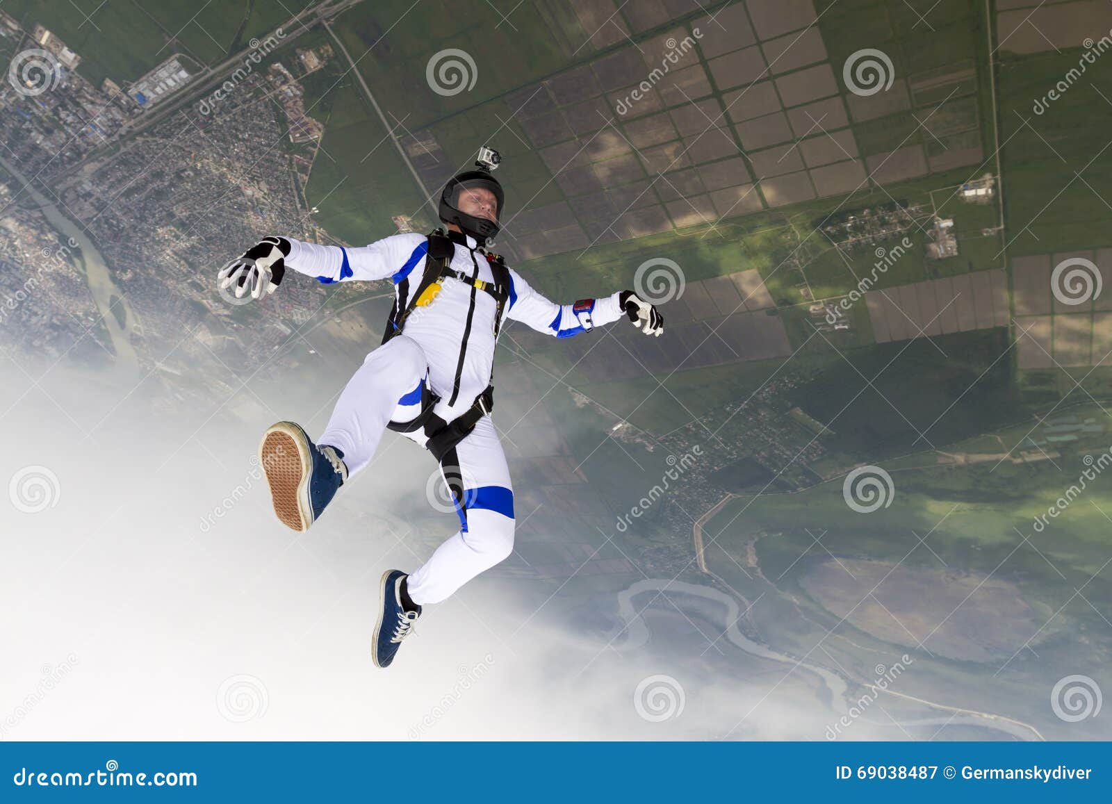 Skydiving photo. stock image. Image of skill, jumping - 69038487