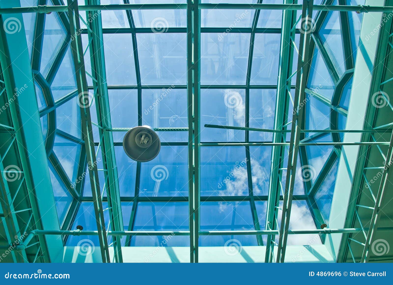 Skylight stock photo. Image of skylight, angles, refections - 4869696