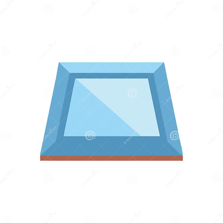 Skylight Frame Icon for Installation Stock Illustration - Illustration ...