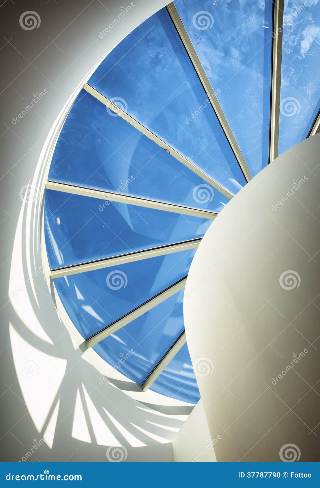 Skylight stock photo. Image of skylight, wall, white - 37787790