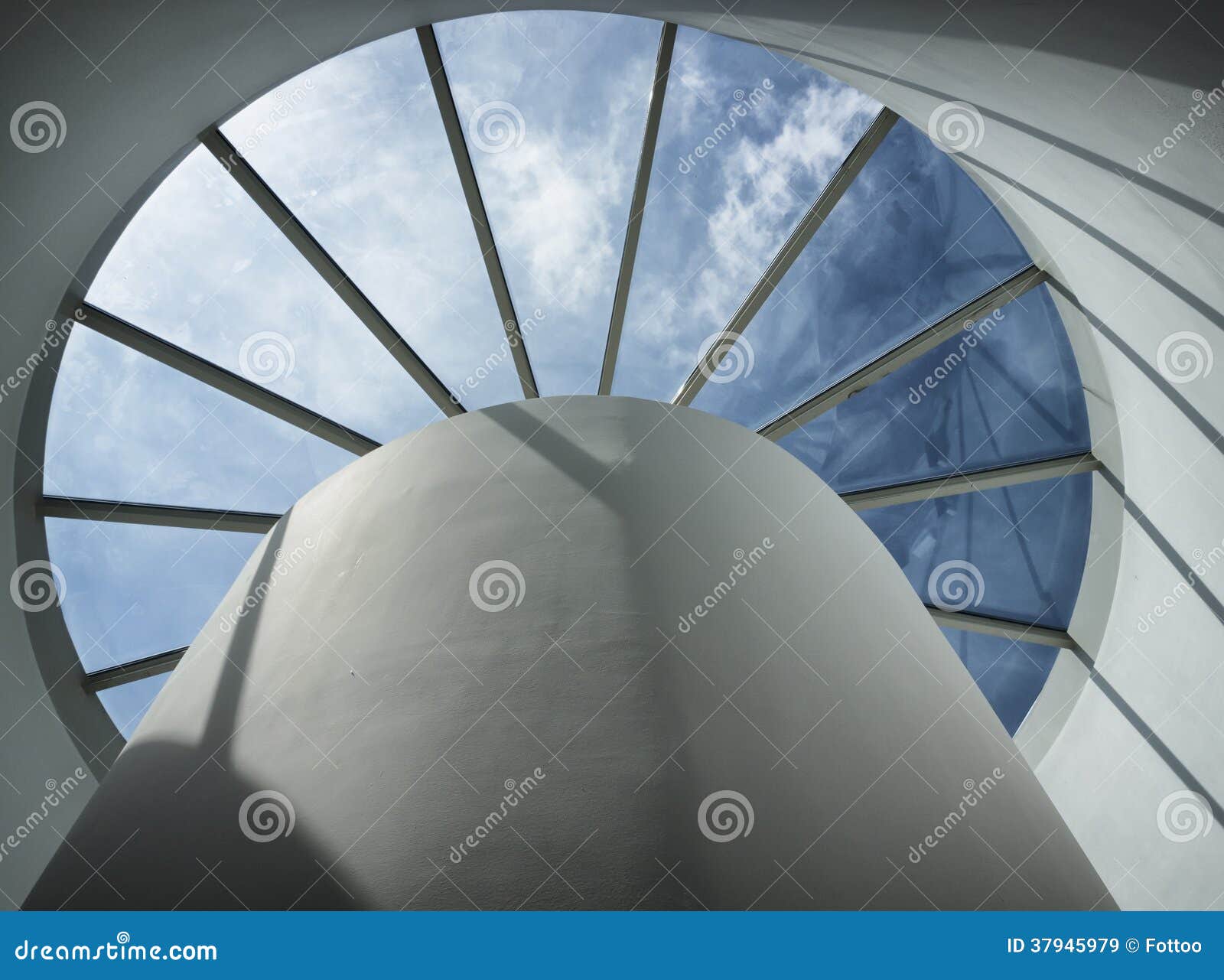 Skylight stock image. Image of skylight, white, empty - 37945979
