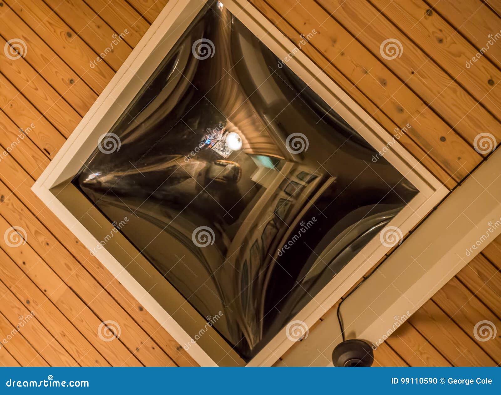 Skylight Reflection stock photo. Image of indoors, architecture - 99110590
