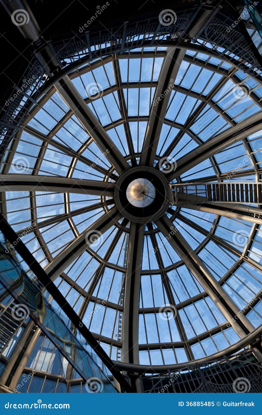 Skylight stock image. Image of skylight, ceiling, circle - 36885485