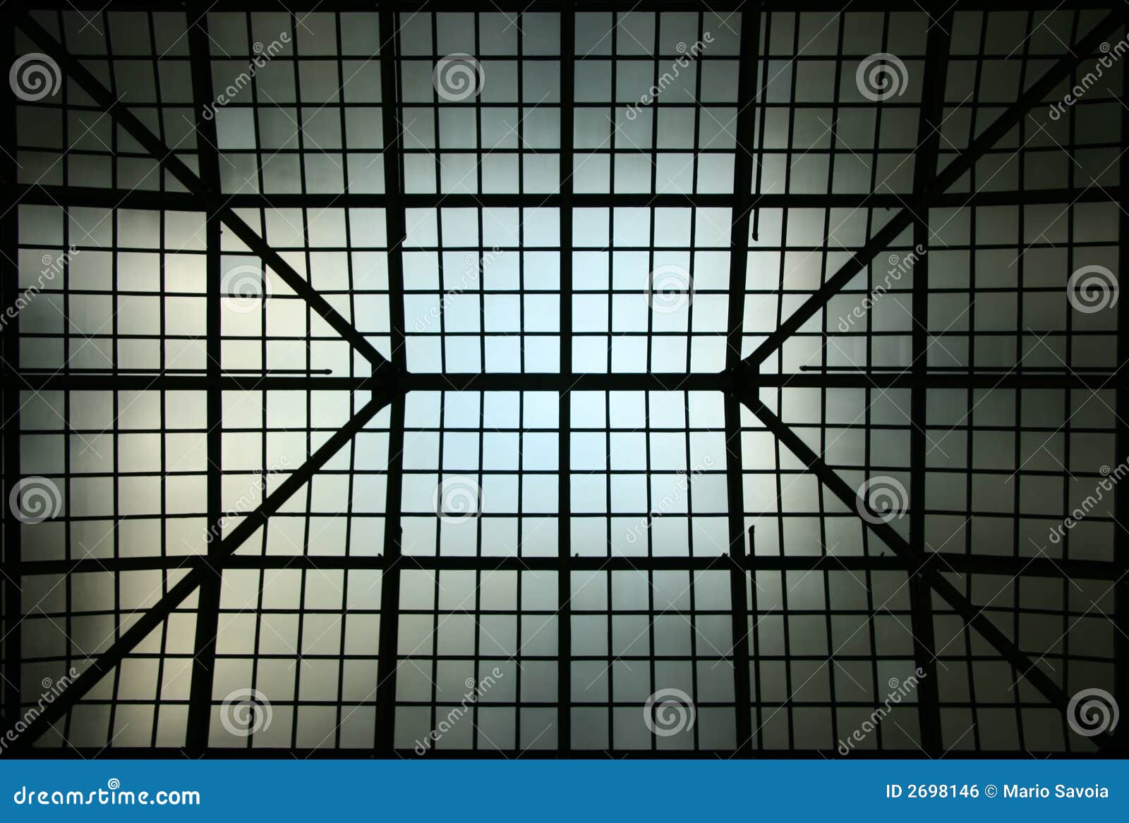 Skylight silhouette stock photo. Image of silhouette, tile - 2698146