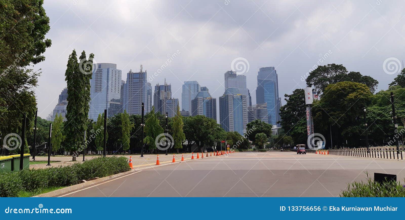 Landscape Jakarta editorial photo. Image of landscape - 133756656