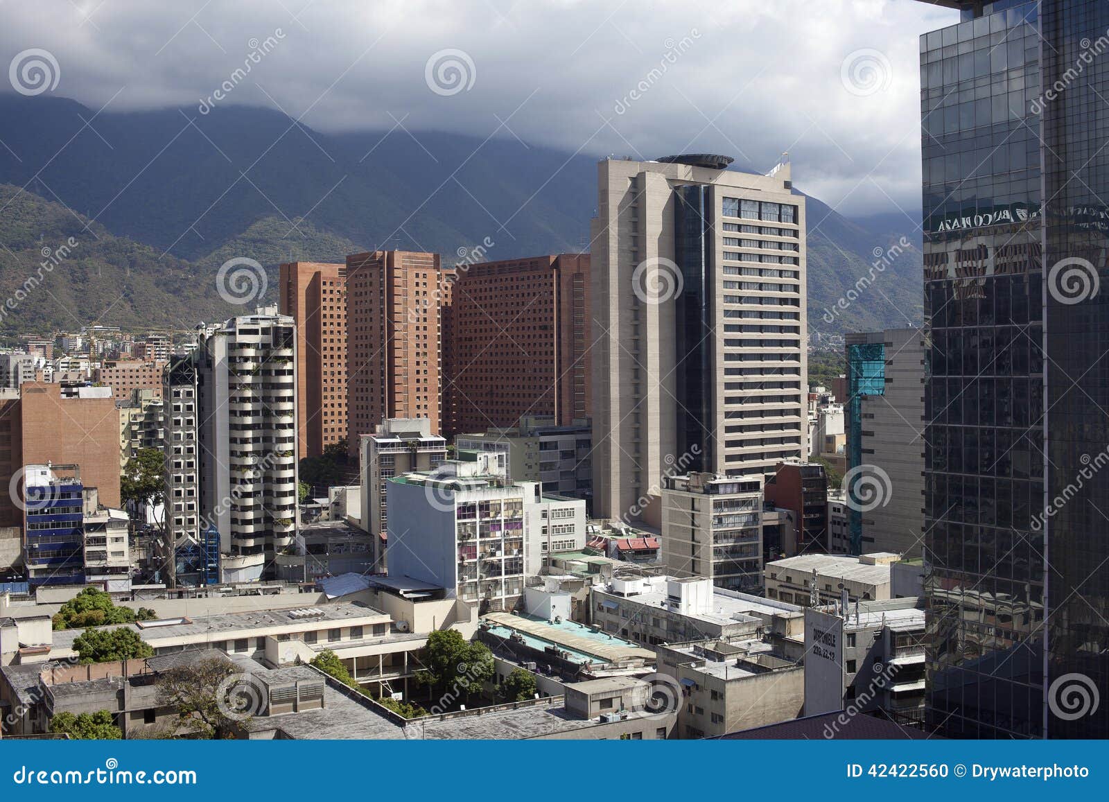 Skyline and Buildings of Caracas Stock Photo - Image of architecture ...