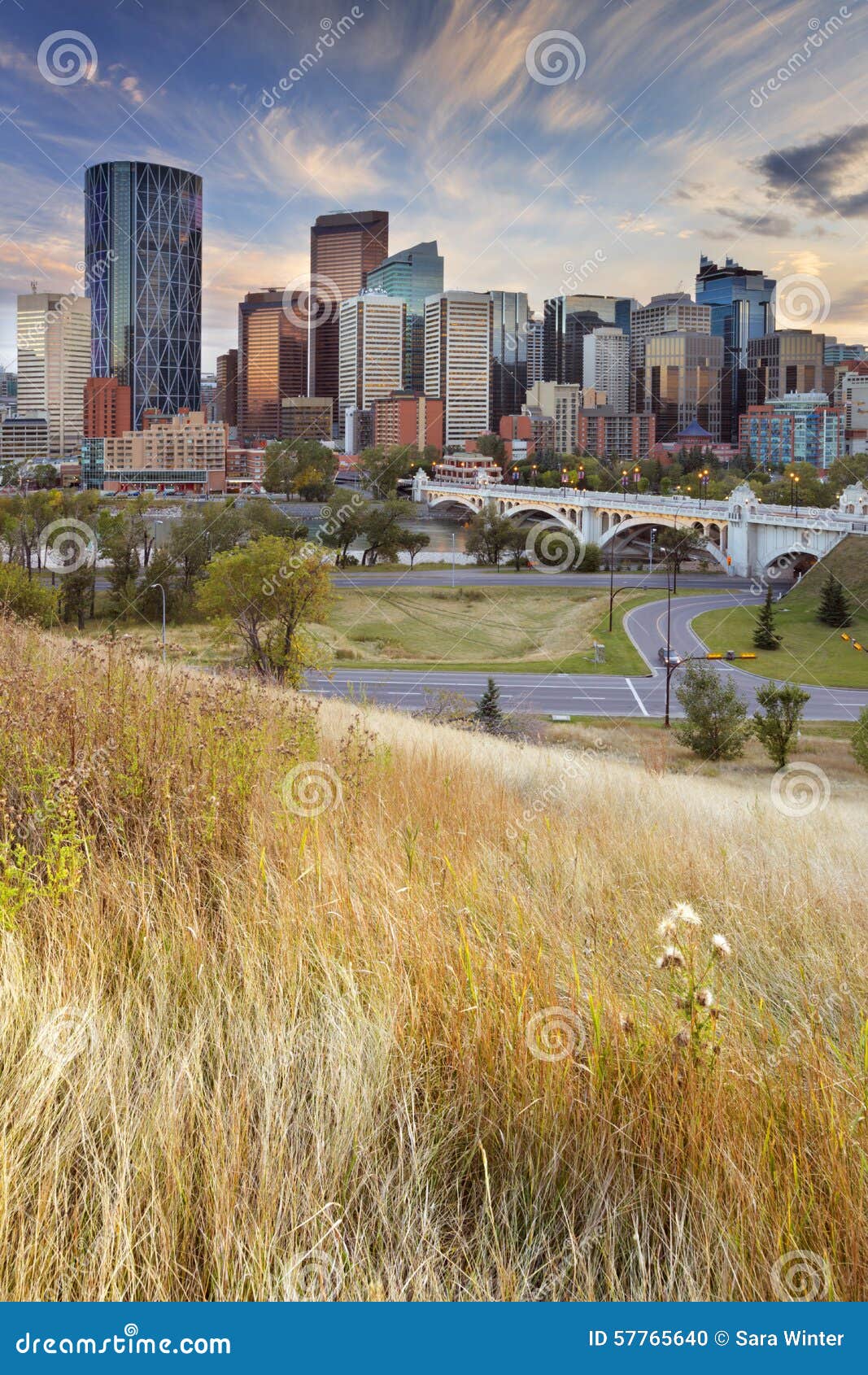Calgary Alberta Canada, October 05 2021: Dale Hodges Park And Storm ...