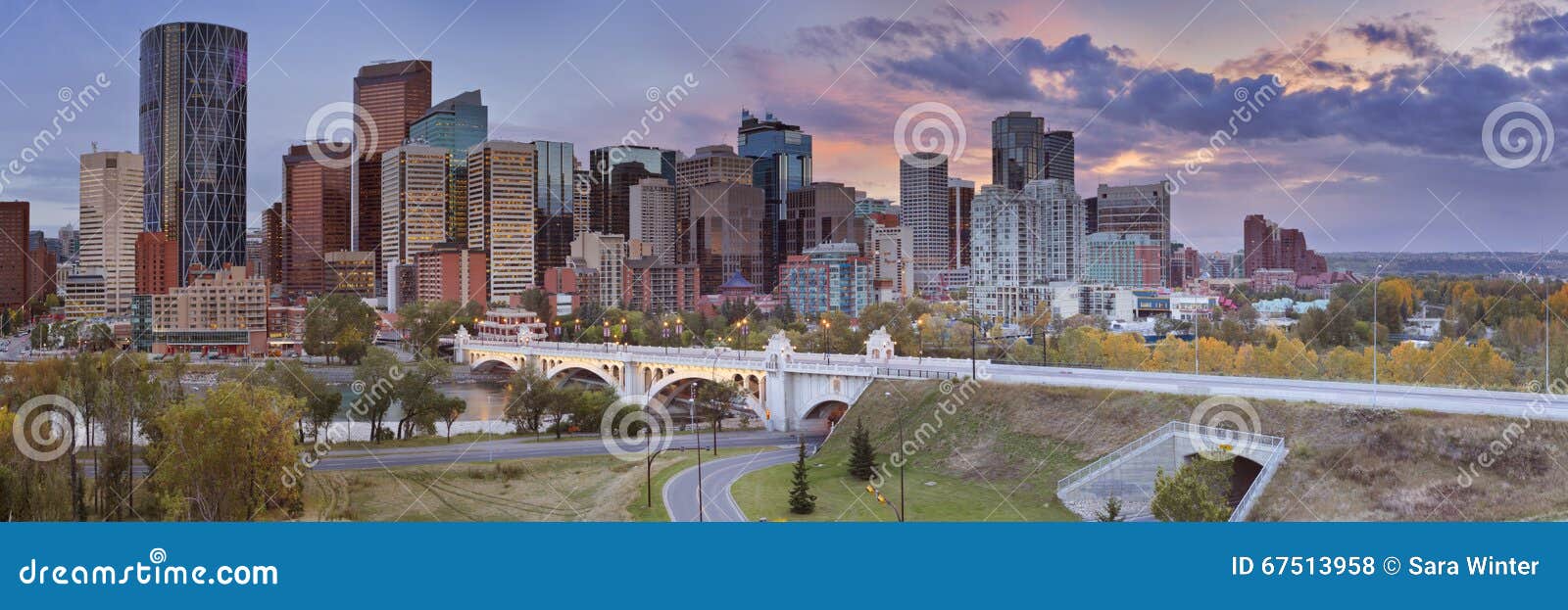 Calgary Alberta Canada, October 05 2021: Dale Hodges Park And Storm ...