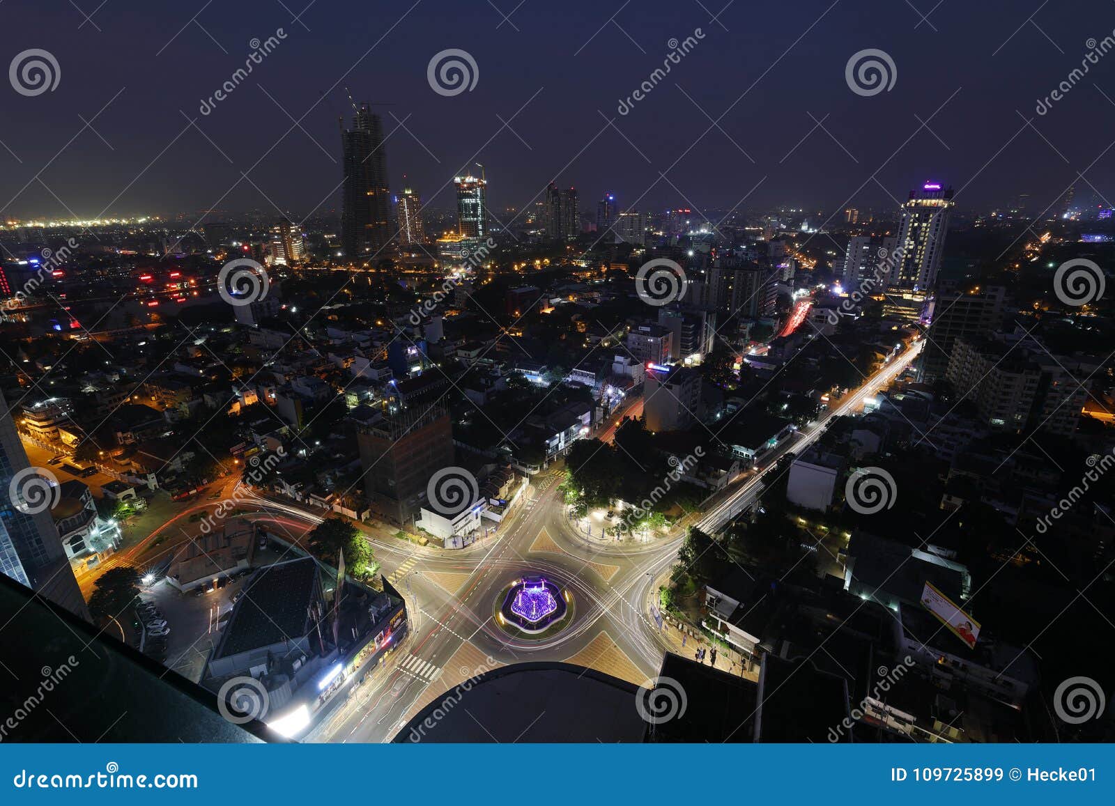 The skyline of Colombo editorial stock image. Image of evening - 109725899