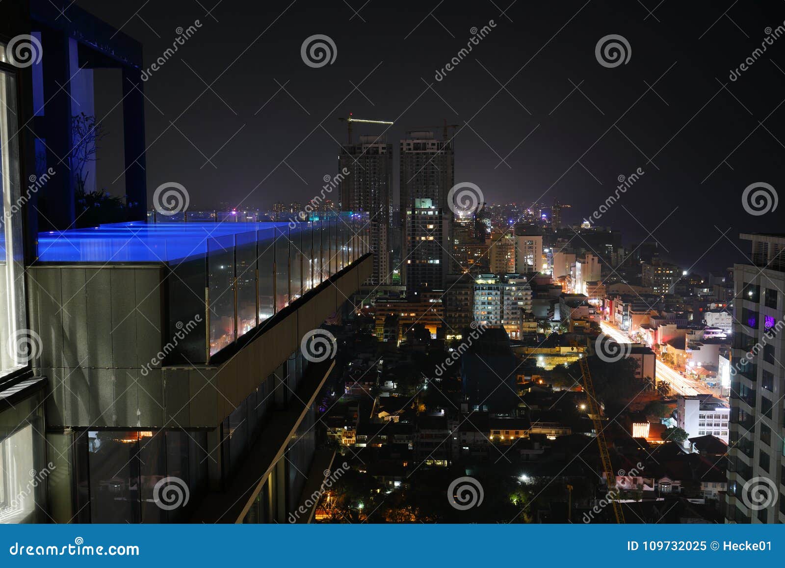 The skyline of Colombo stock image. Image of skyscraper - 109732025