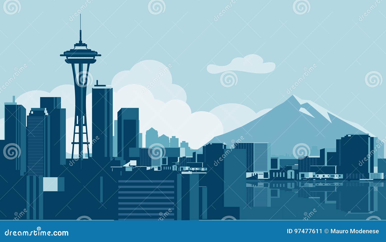 Seattle Ilustrações, Vetores E Clipart De Stock – (4,184 Stock ...