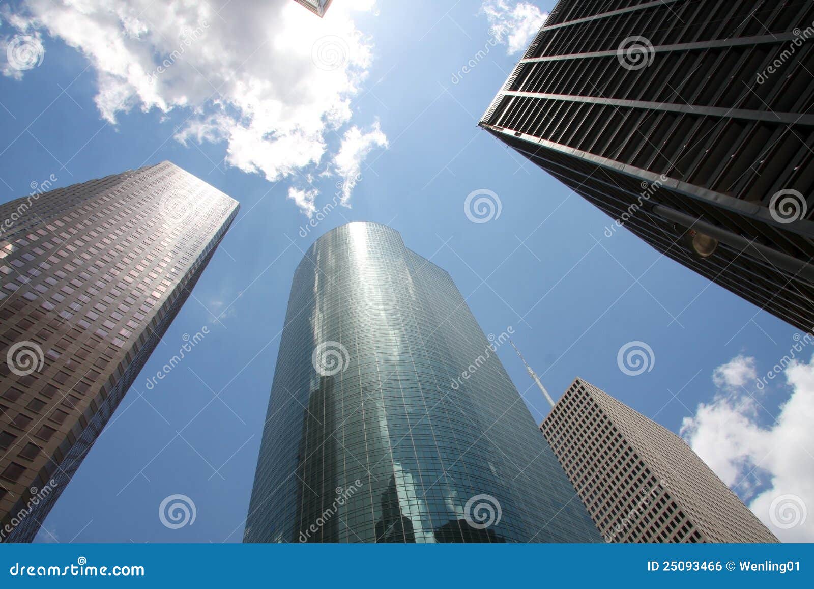 Skyline of Downtown Houston Stock Photo - Image of united, skyline ...