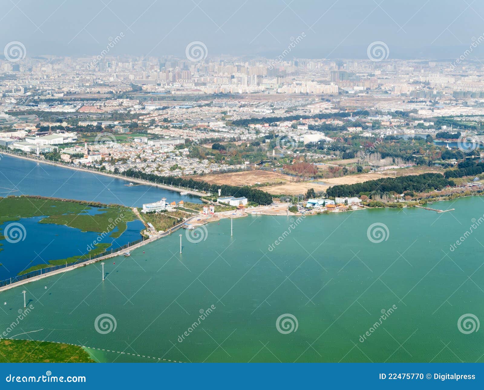 Skyline of Kunming, China stock photo. Image of view - 22475770