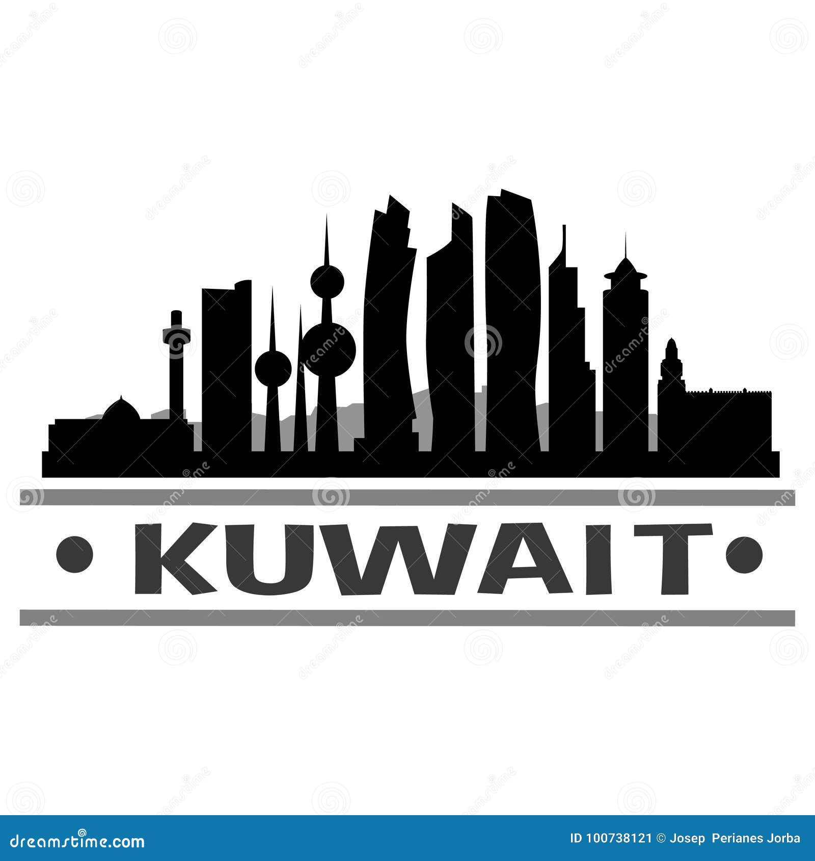 Kuwait Icon Vector Art Design Stock Vector - Illustration of asia ...