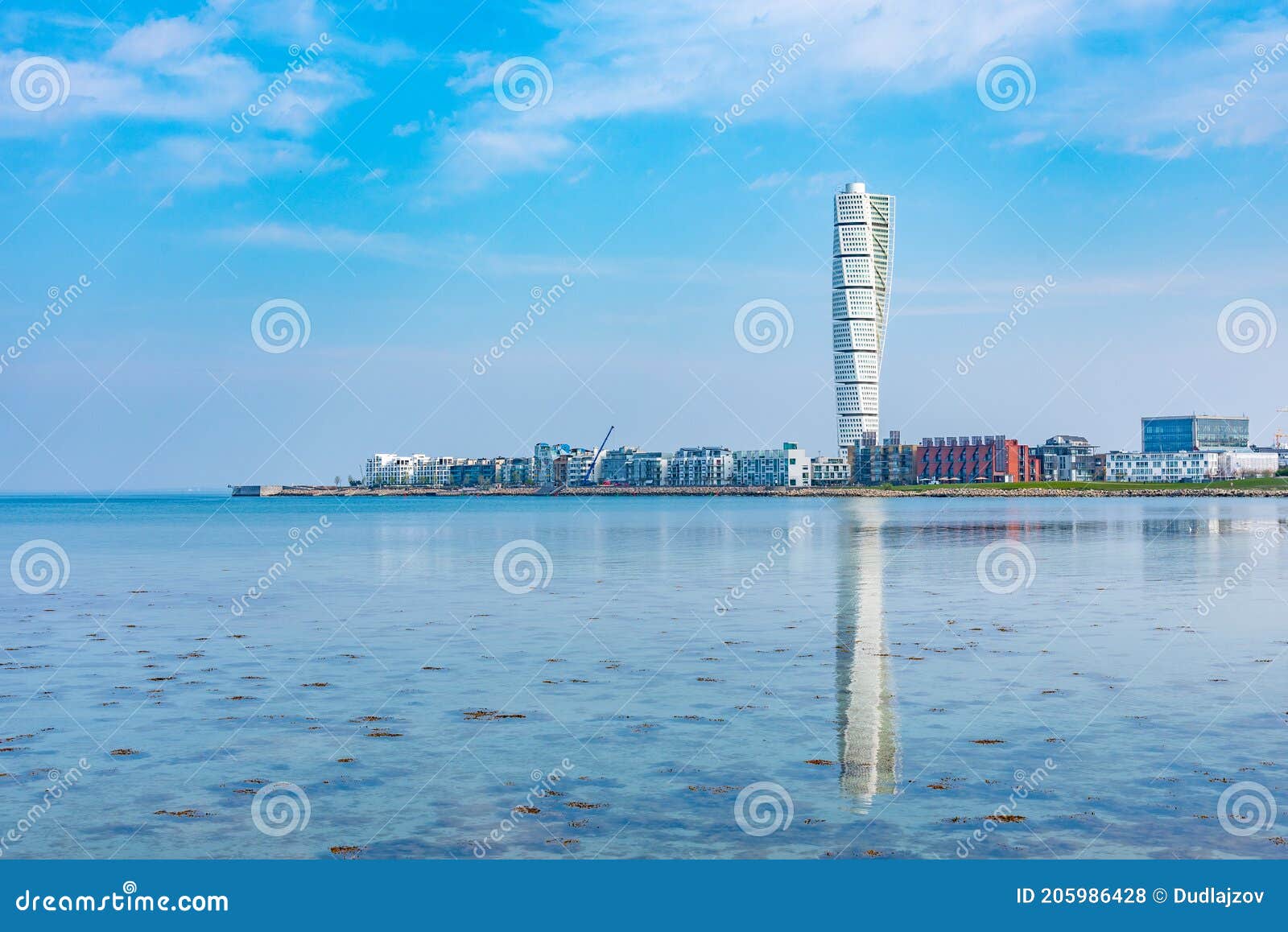 Skyline of Malmo with Turning Torso Skyscraper, Sweden Editorial Stock ... Skyline of Malmo with Turning Torso Skyscraper, Sweden Editorial Stock ...