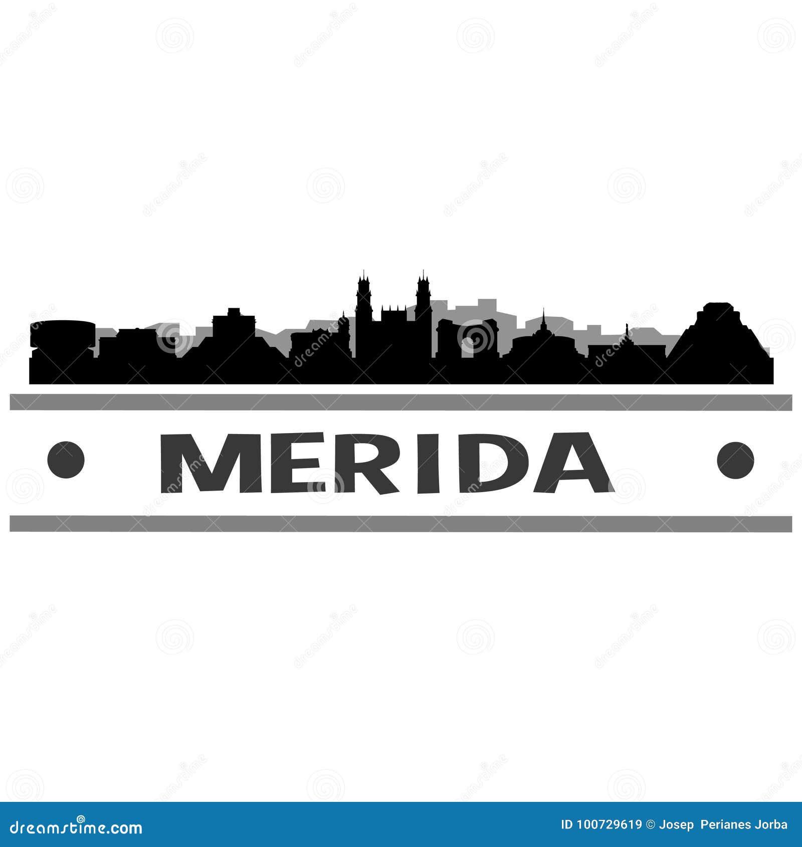 Merida Icon Vector Art Design Stock Vector - Illustration of mexico ...