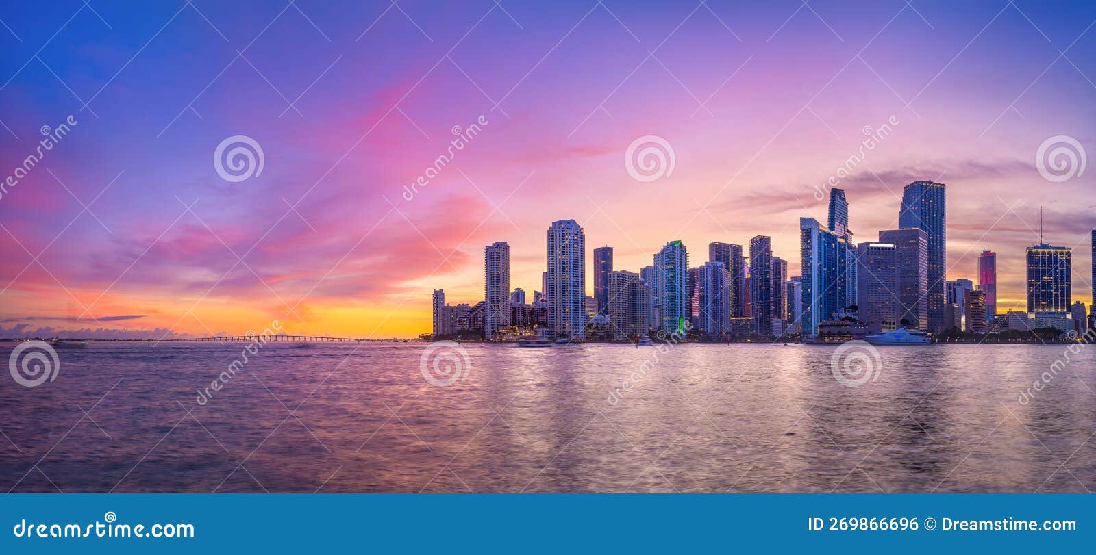 Miami, florida stock photo. Image of landmark, florida - 269866696