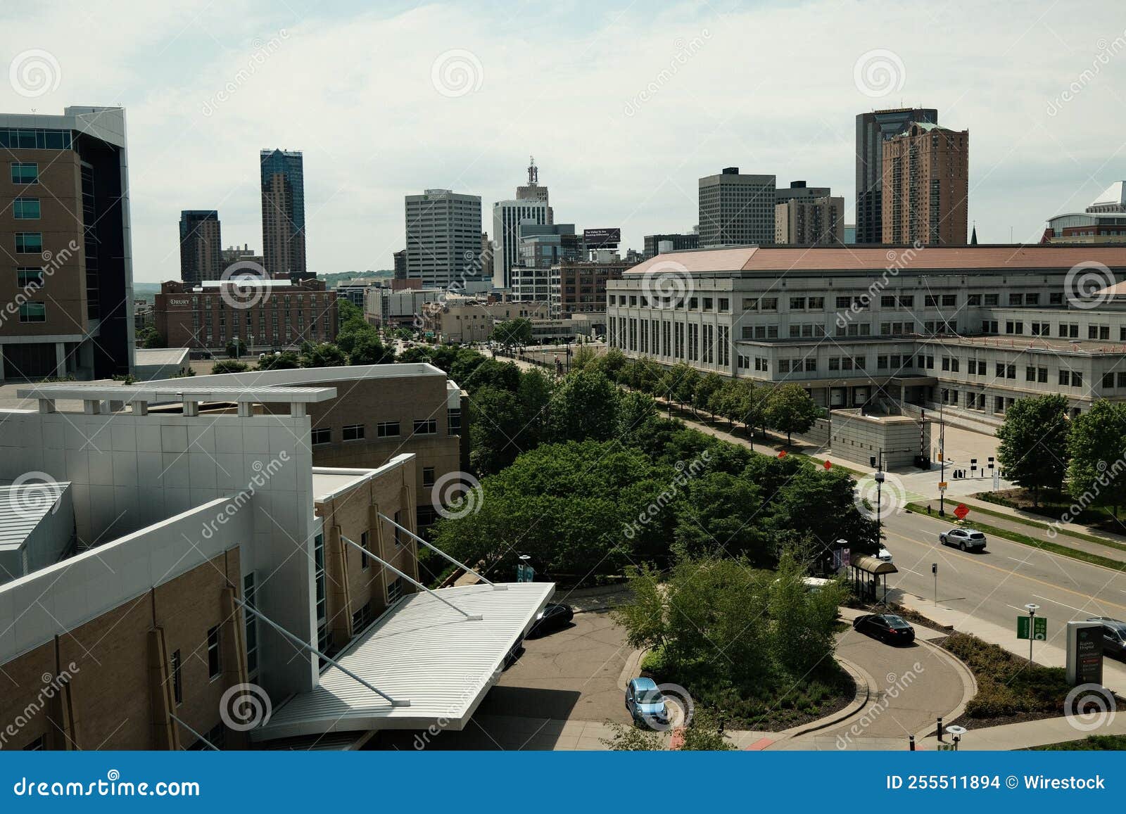 Skyline of Saint Paul, Minnesota Stock Photo - Image of landmark, urban ...