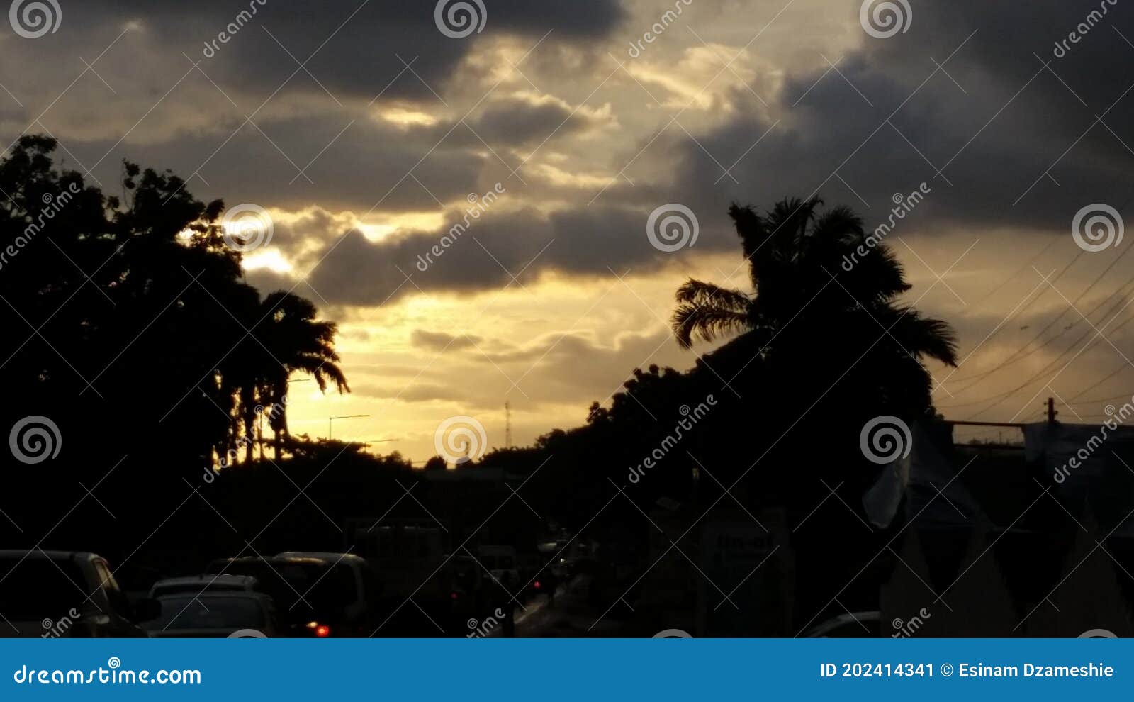 Skyline Sunset Clouds Ghana Stock Image - Image of sunset, evening ... Skyline Sunset Clouds Ghana Stock Image - Image of sunset, evening ...