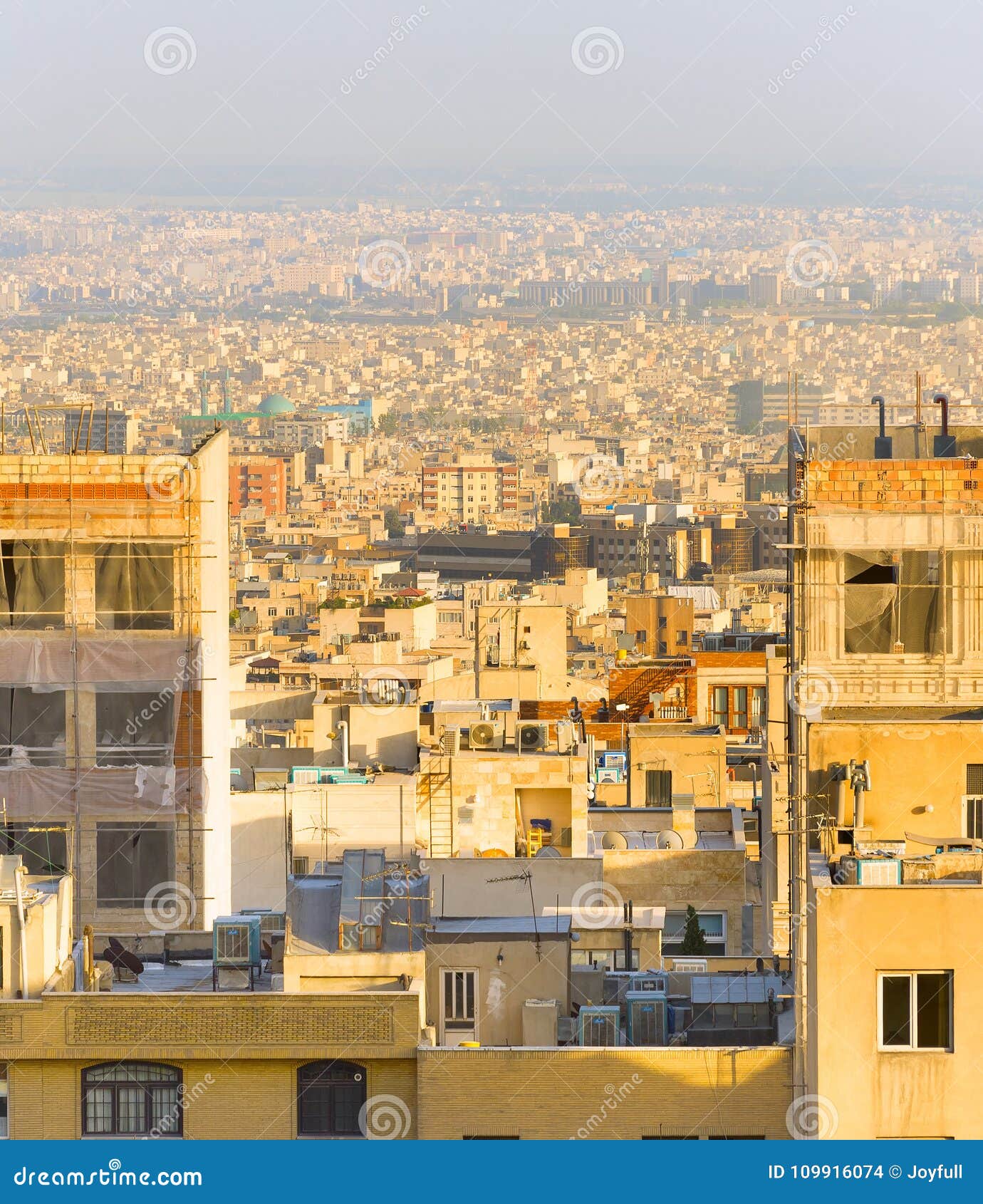 Tehran View at Sunset. Iran Editorial Stock Image - Image of design ...