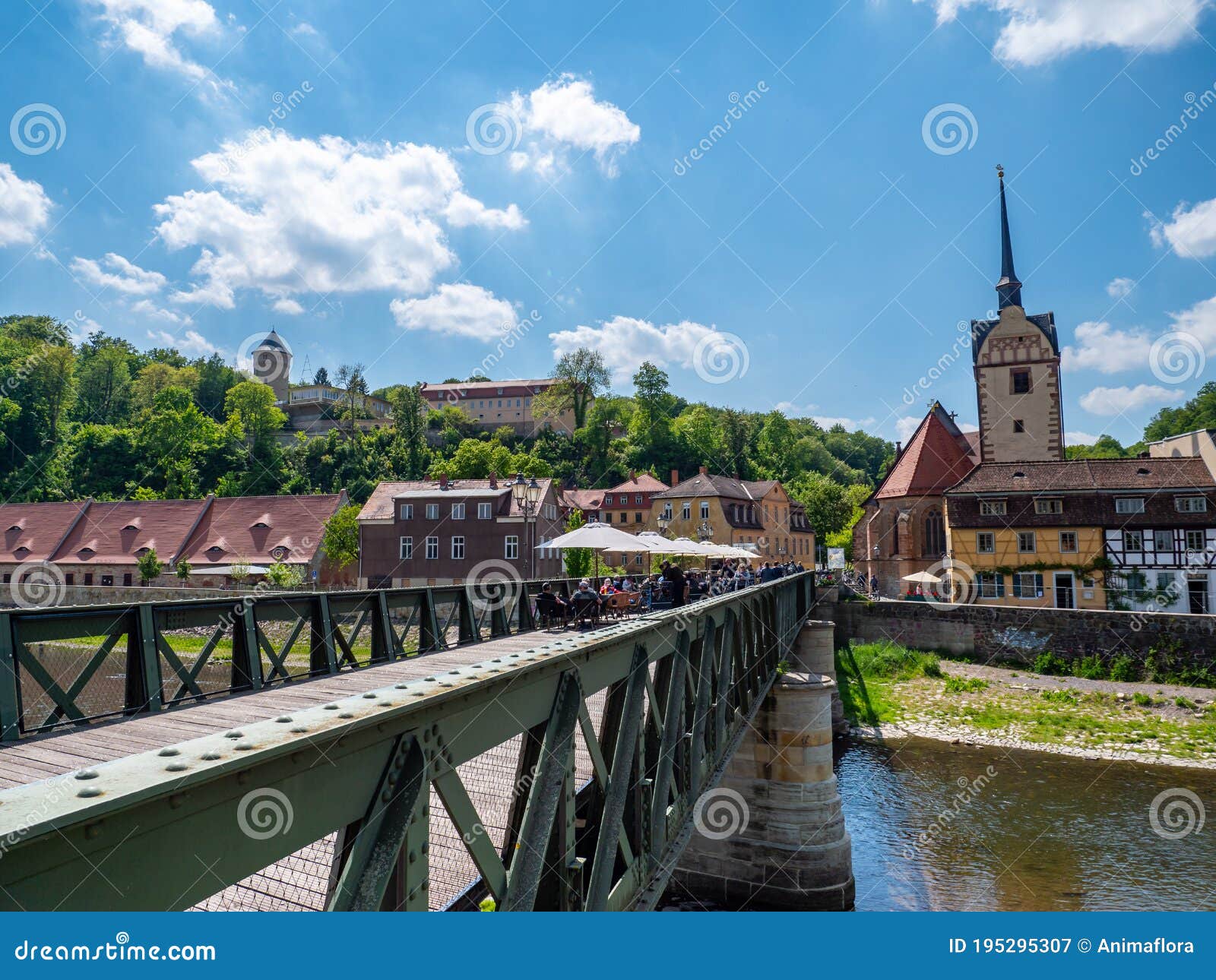 Skyline Untermhaus En Gera Thuringia Imagen de archivo - Imagen de ...