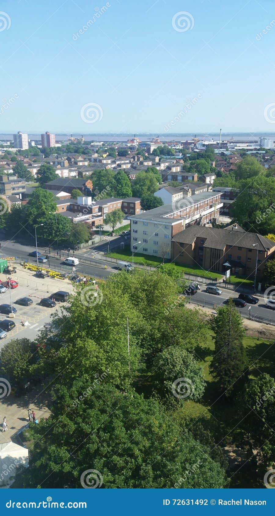 Skyline View of Hull from HRI Stock Photo - Image of roof, hull: 72631492