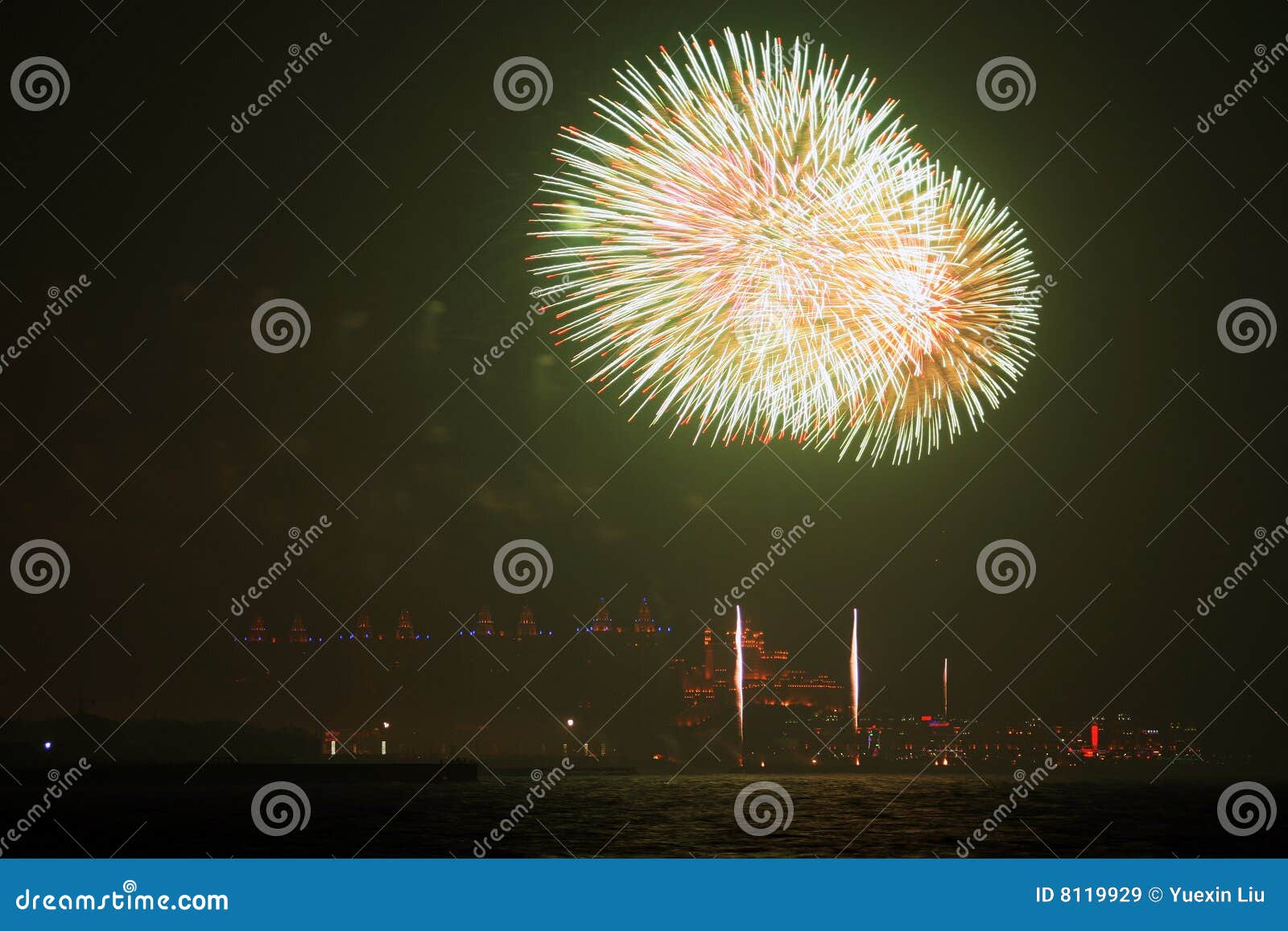 Skyrocket stock image. Image of prosperous, night, banquet - 8119929